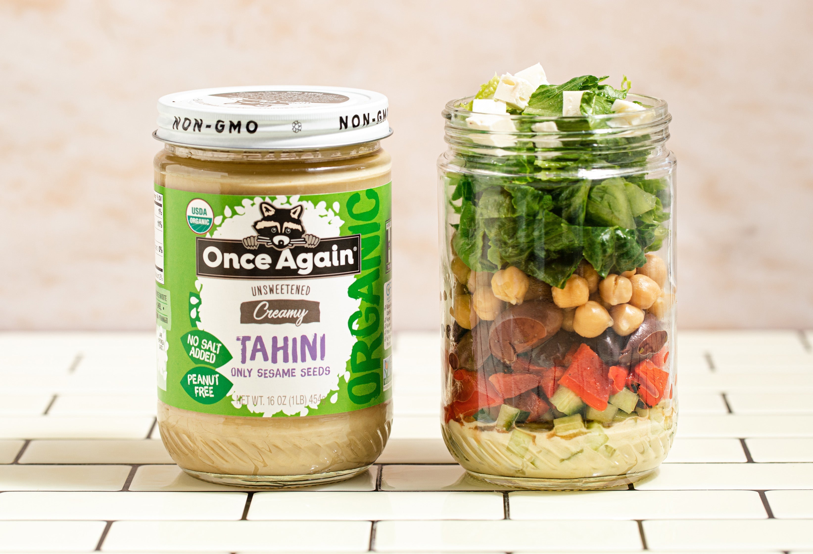 Tahini Jar Salad