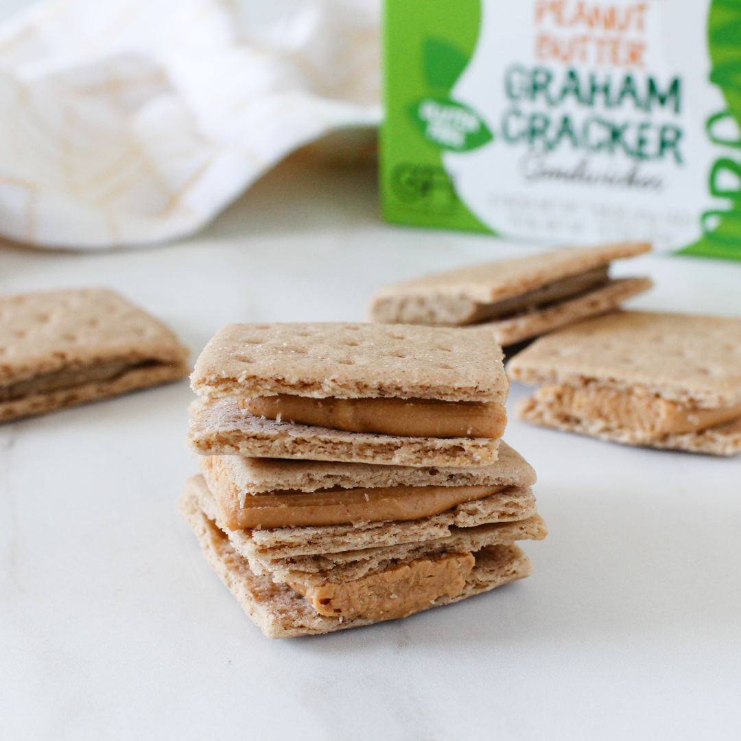 Shop Organic Gluten Free Peanut Butter Graham Cracker Sandwich Snacks