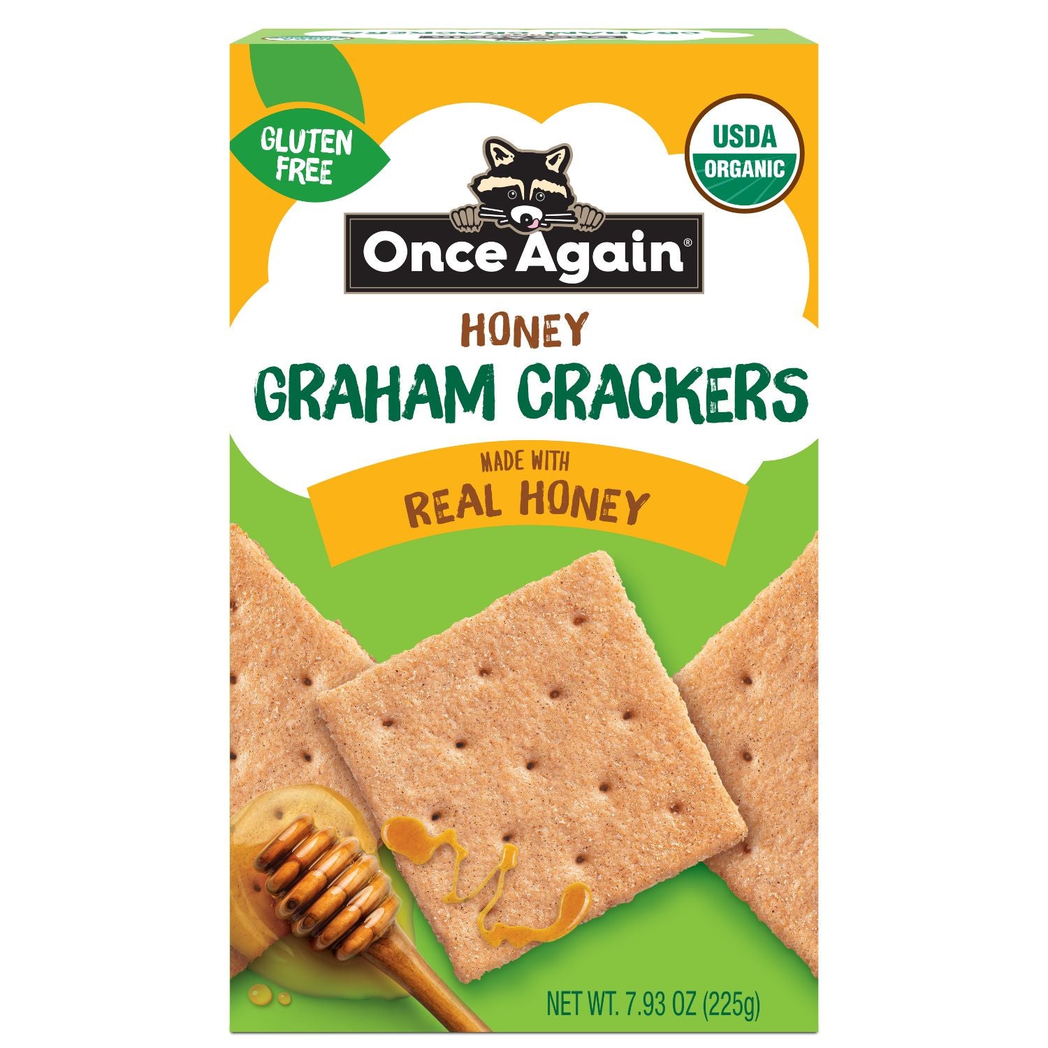 Once Again Organic Honey Graham Crackers | Gluten-Free Graham Cracker ...